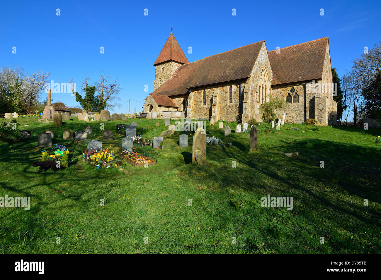 The Church of St Laurence. Guestling, Nr Hastings, East Sussex. UK ...