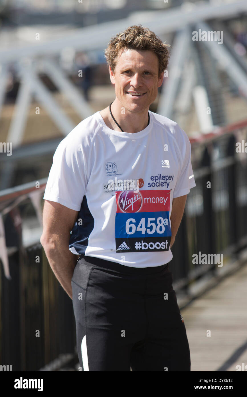London, UK. 9 April 2014. Pictured: British rowing champion and double ...