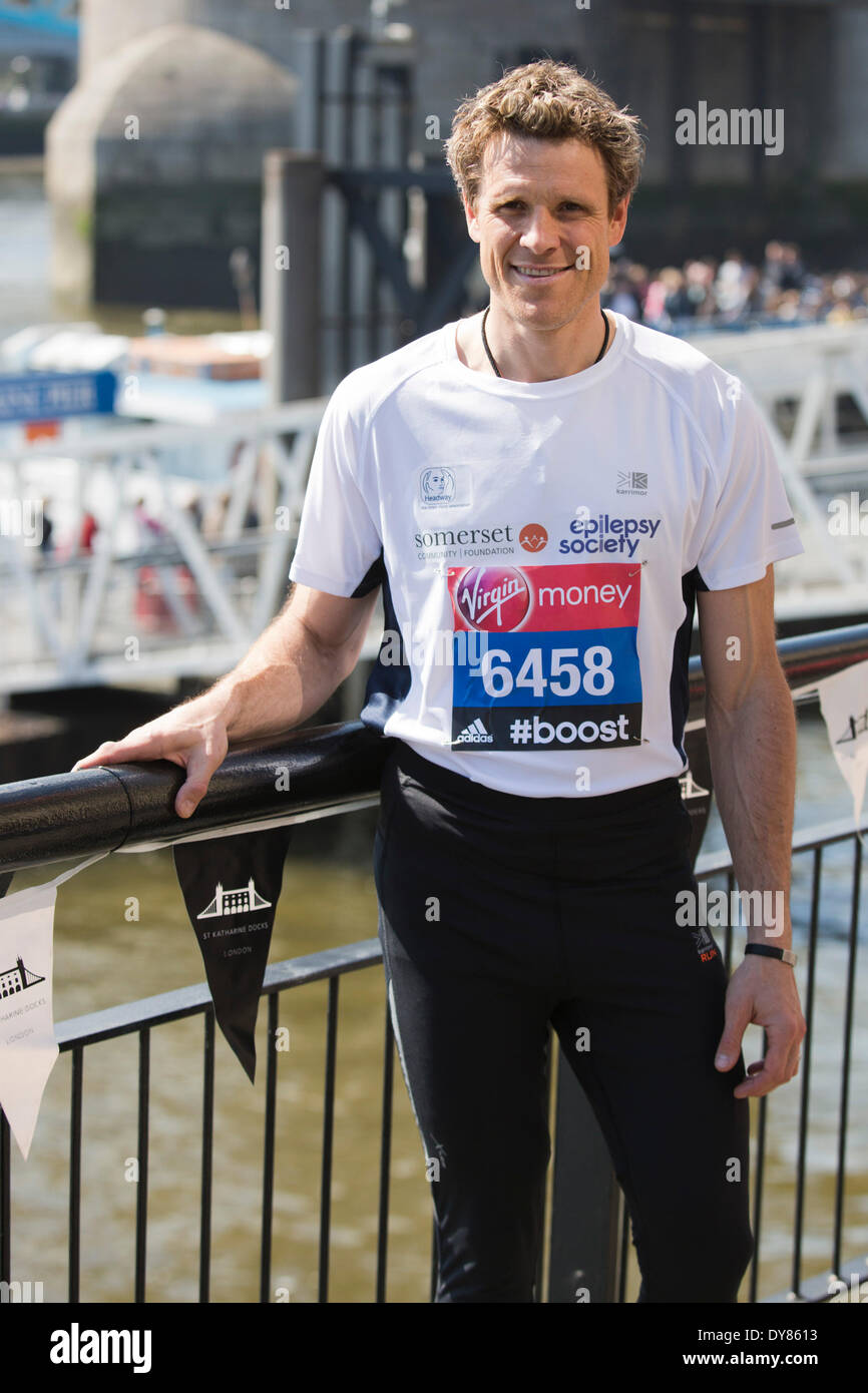 London, UK. 9 April 2014. Pictured: British rowing champion and double ...
