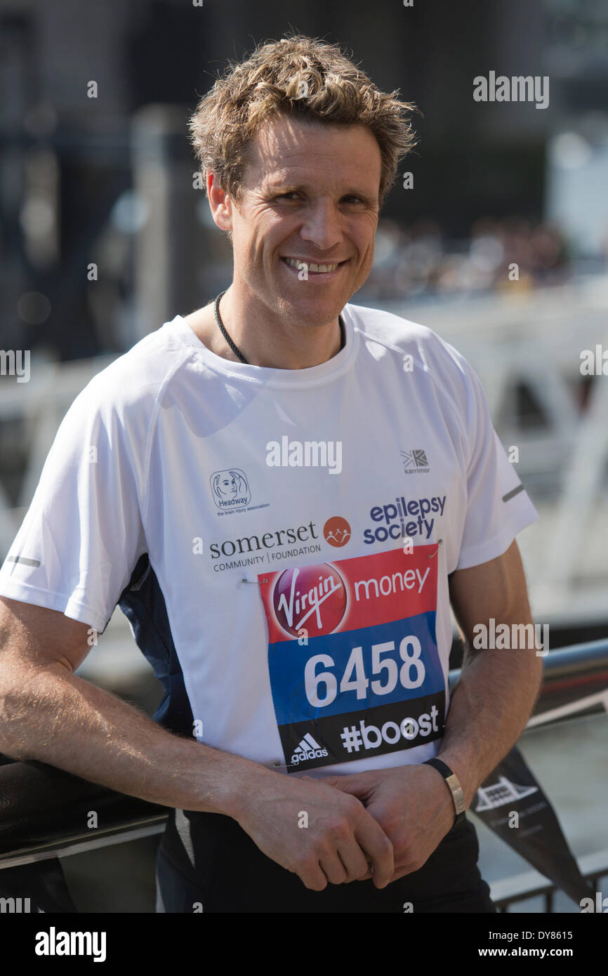 London, UK. 9 April 2014. Pictured: British rowing champion and double ...