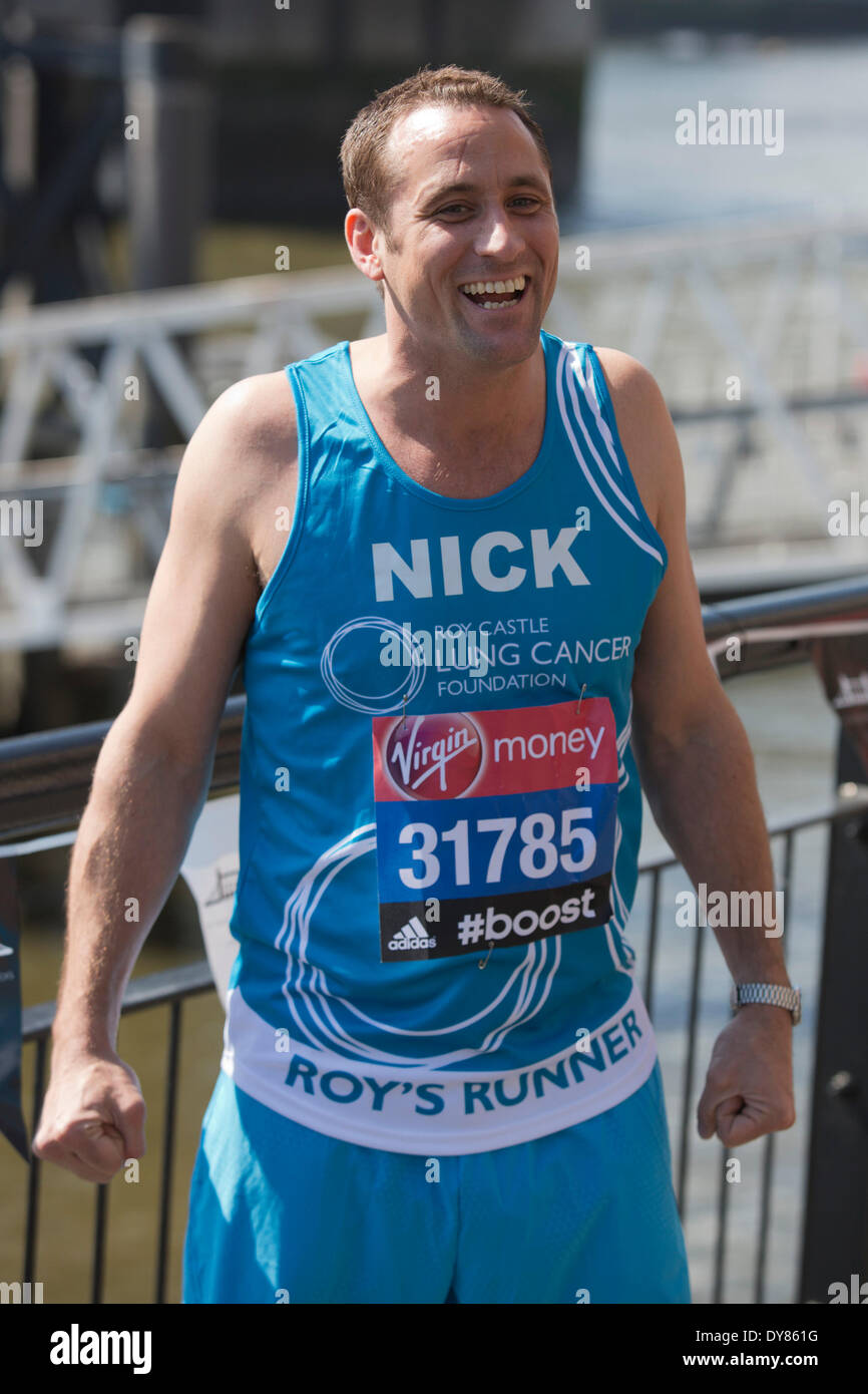 London, UK. 9 April 2014. Pictured: Nick Pickard, actor. Photocall for ...