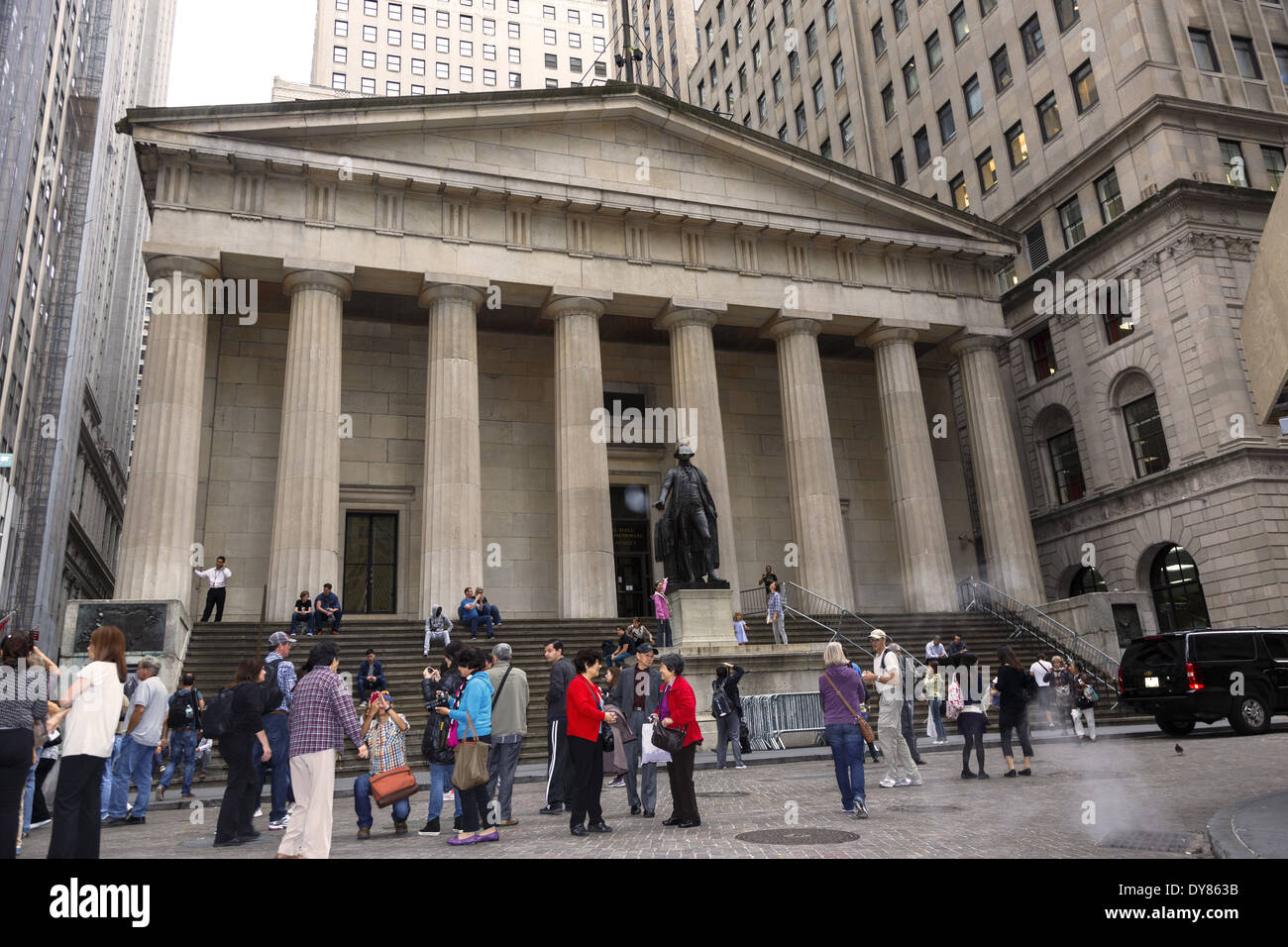 Federal Hall New York Stock Photo - Alamy
