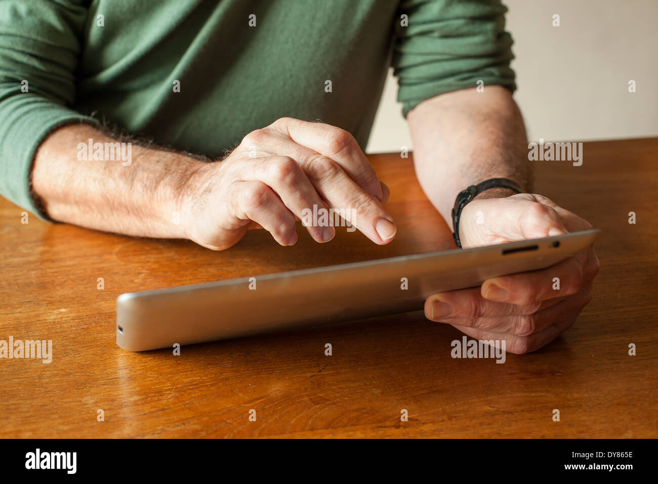 Working touchscreen device hi-res stock photography and images - Alamy