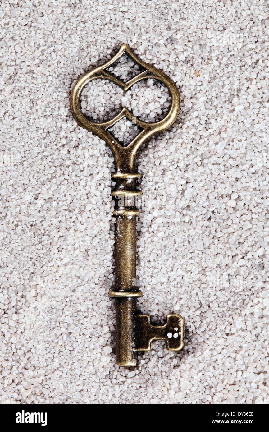 Old rusty key hanging on hi-res stock photography and images - Alamy