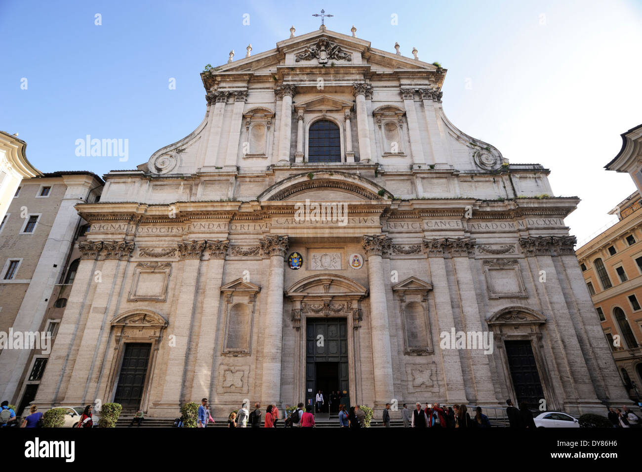 Italy, Rome, church of Sant'Ignazio Stock Photo - Alamy