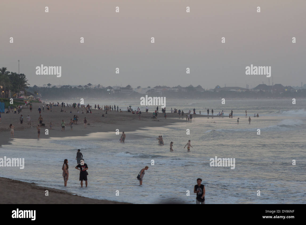 Petitenget beach, Seminyak, Bali. Petitenget Beach is a continuous ...