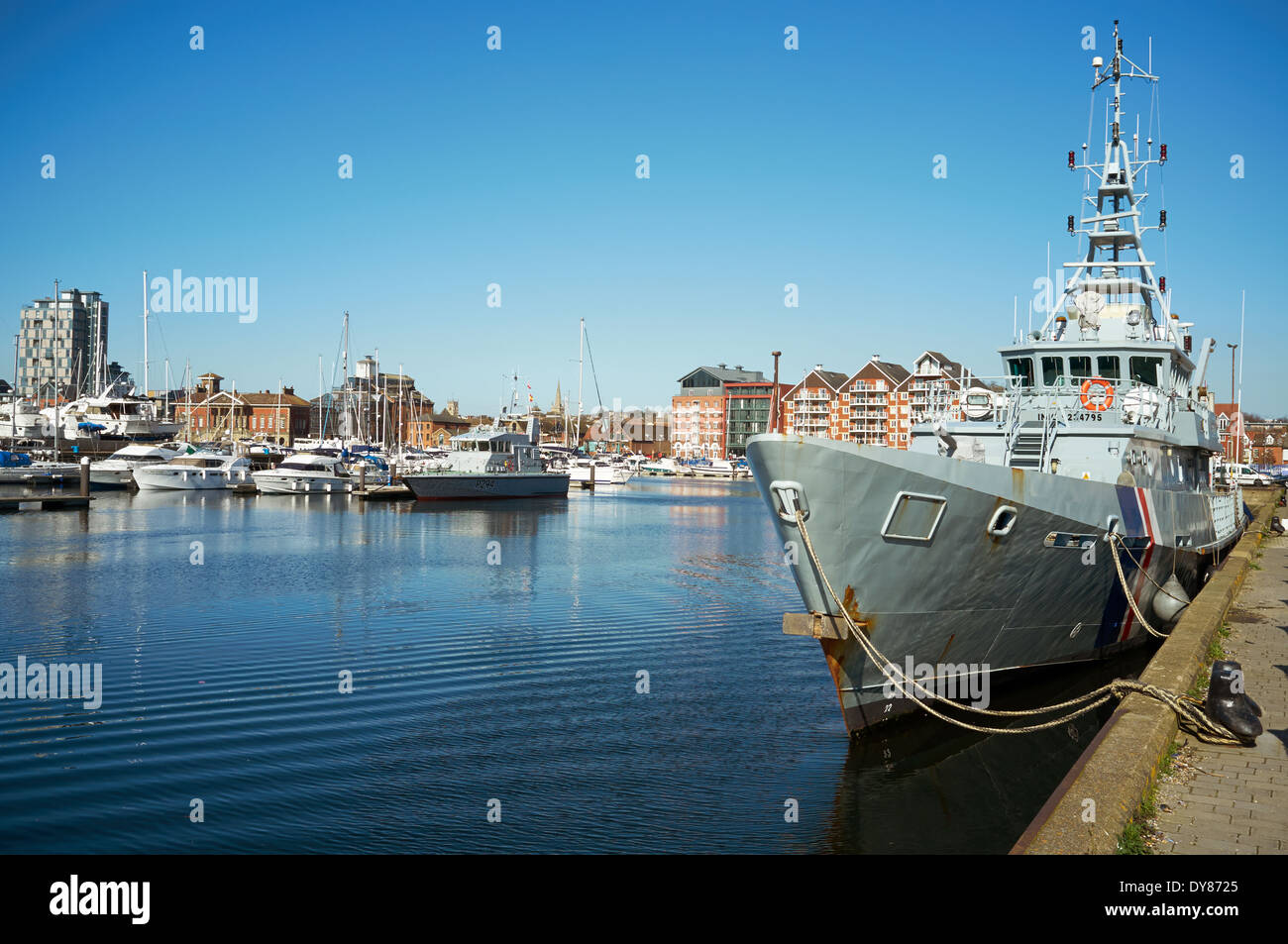 Customs and Excise patrol boats, Ipswich, Suffolk, UK Stock Photo - Alamy