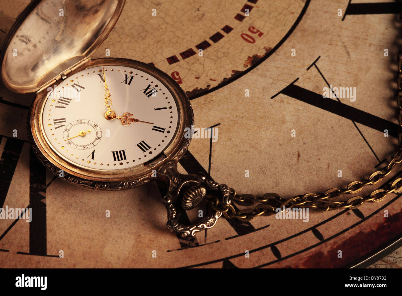 background with vintage clocks Stock Photo - Alamy