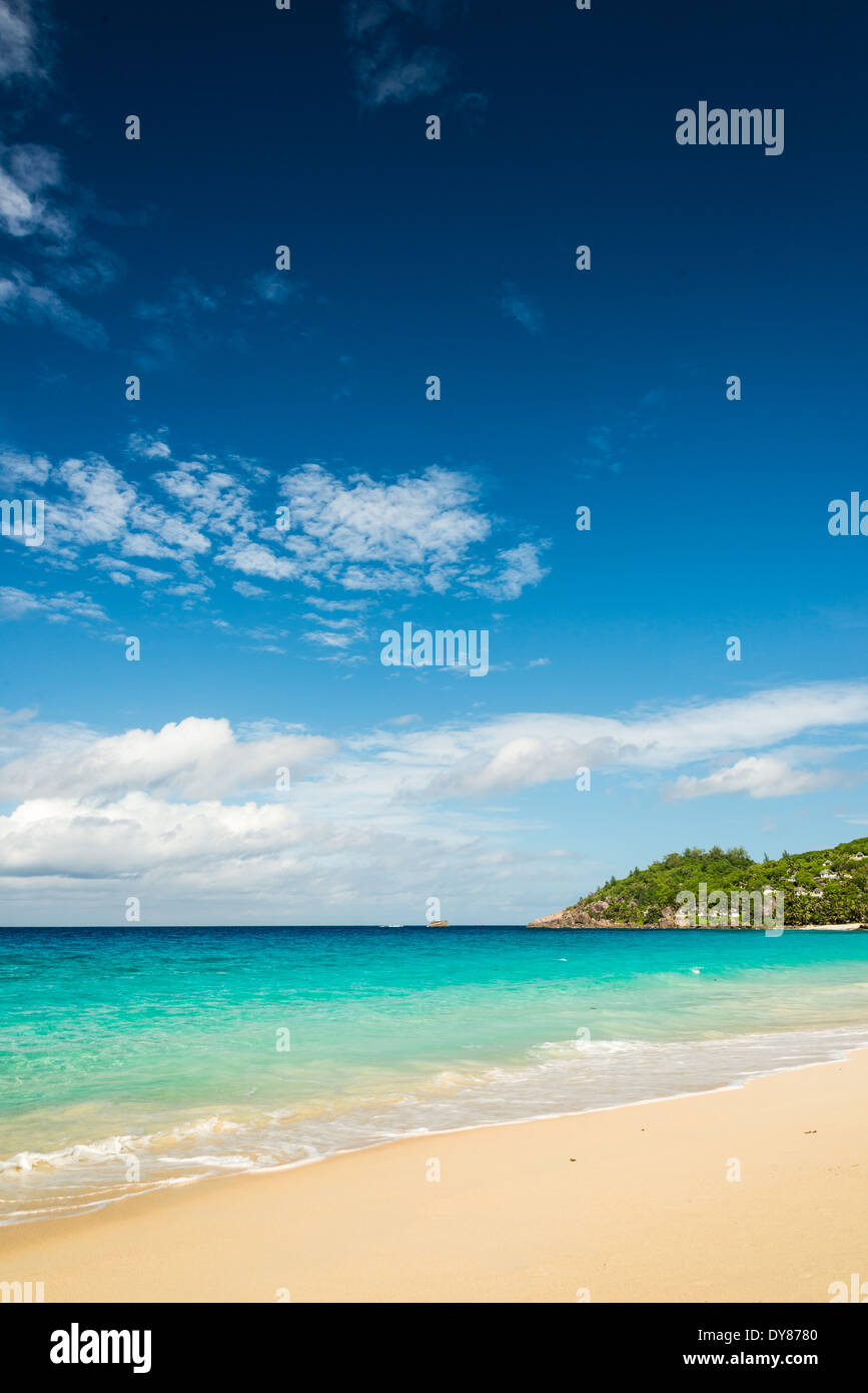 tropical beach with turquoise water Stock Photo - Alamy