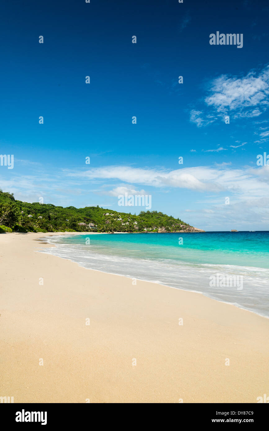 tropical beach with turquoise water Stock Photo - Alamy
