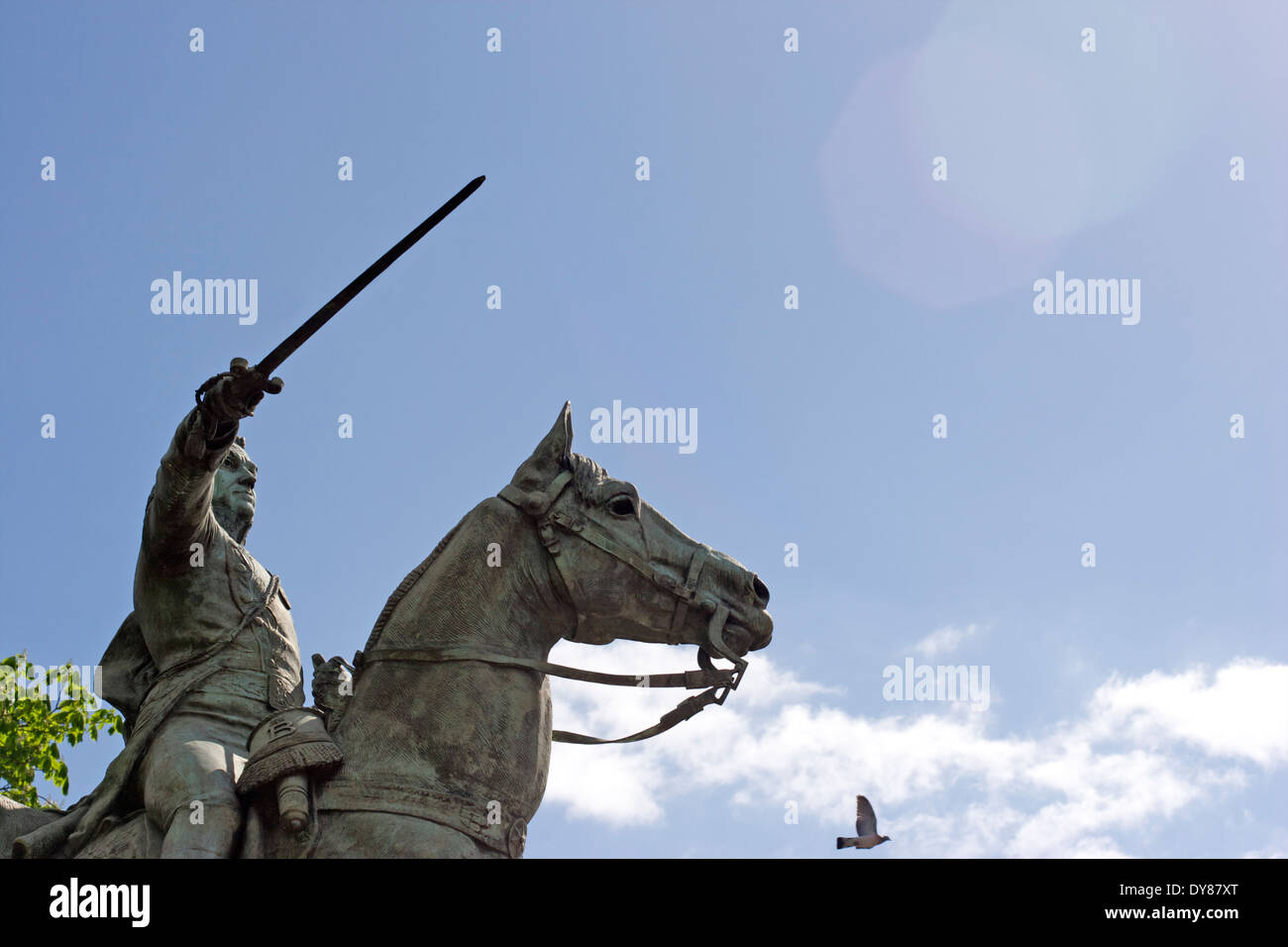 Simon Bolivar statue Stock Photo - Alamy