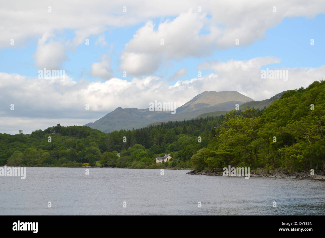 Scenic view of Loch Lomond in Scotland Stock Photo - Alamy