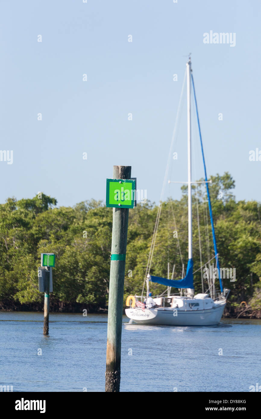 Channel marker hi-res stock photography and images - Alamy