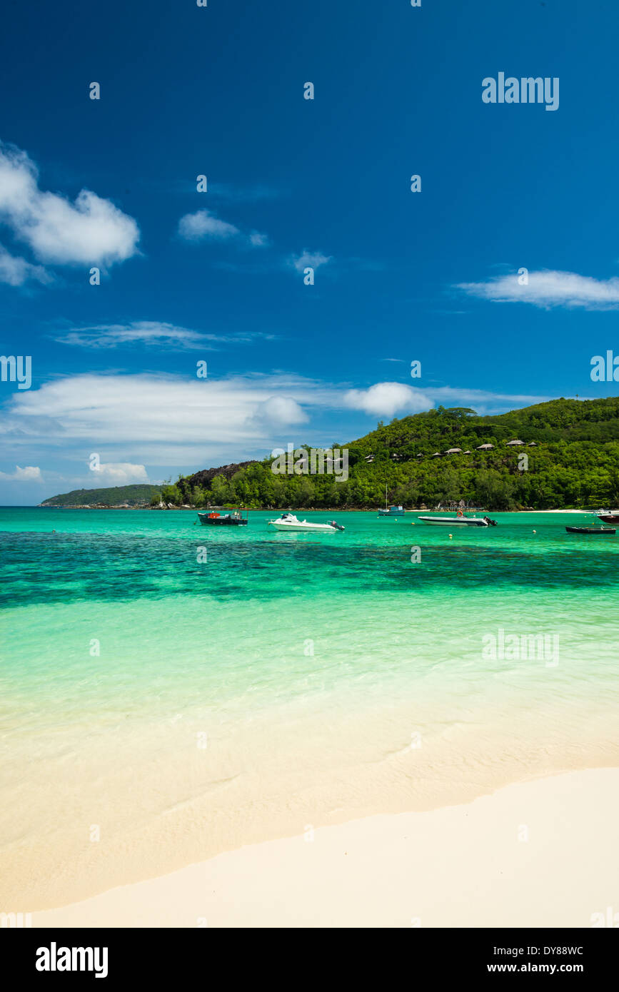 tropical beach with turquoise water Stock Photo - Alamy