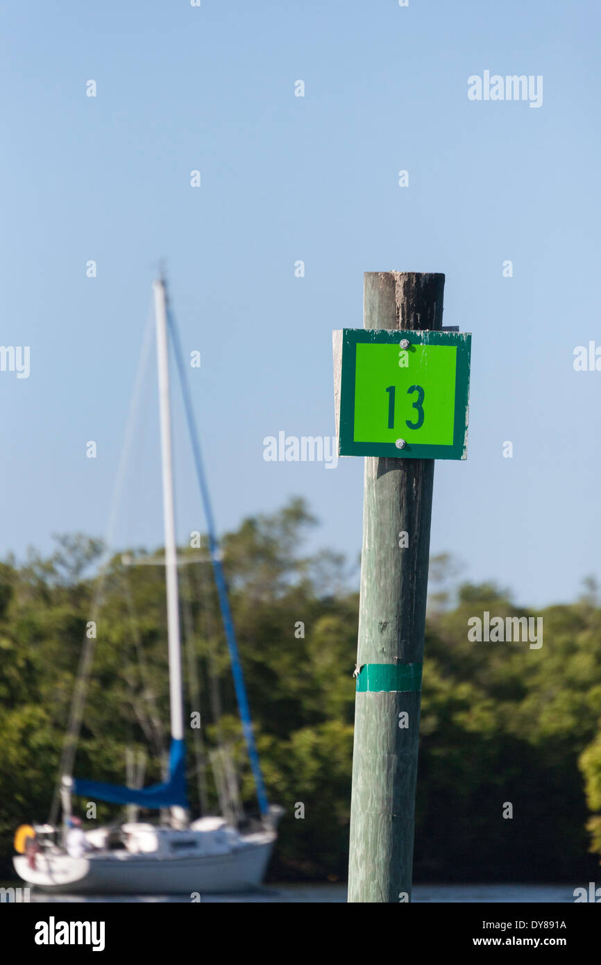 Channel marker hi-res stock photography and images - Alamy