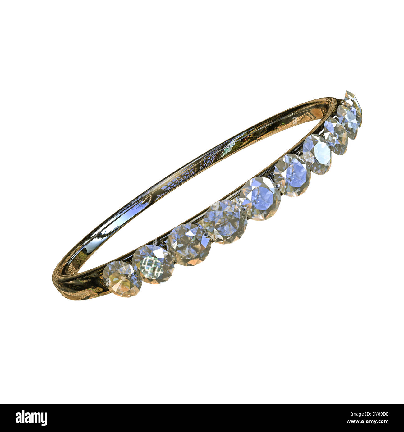 diamond isolated on white background Stock Photo - Alamy