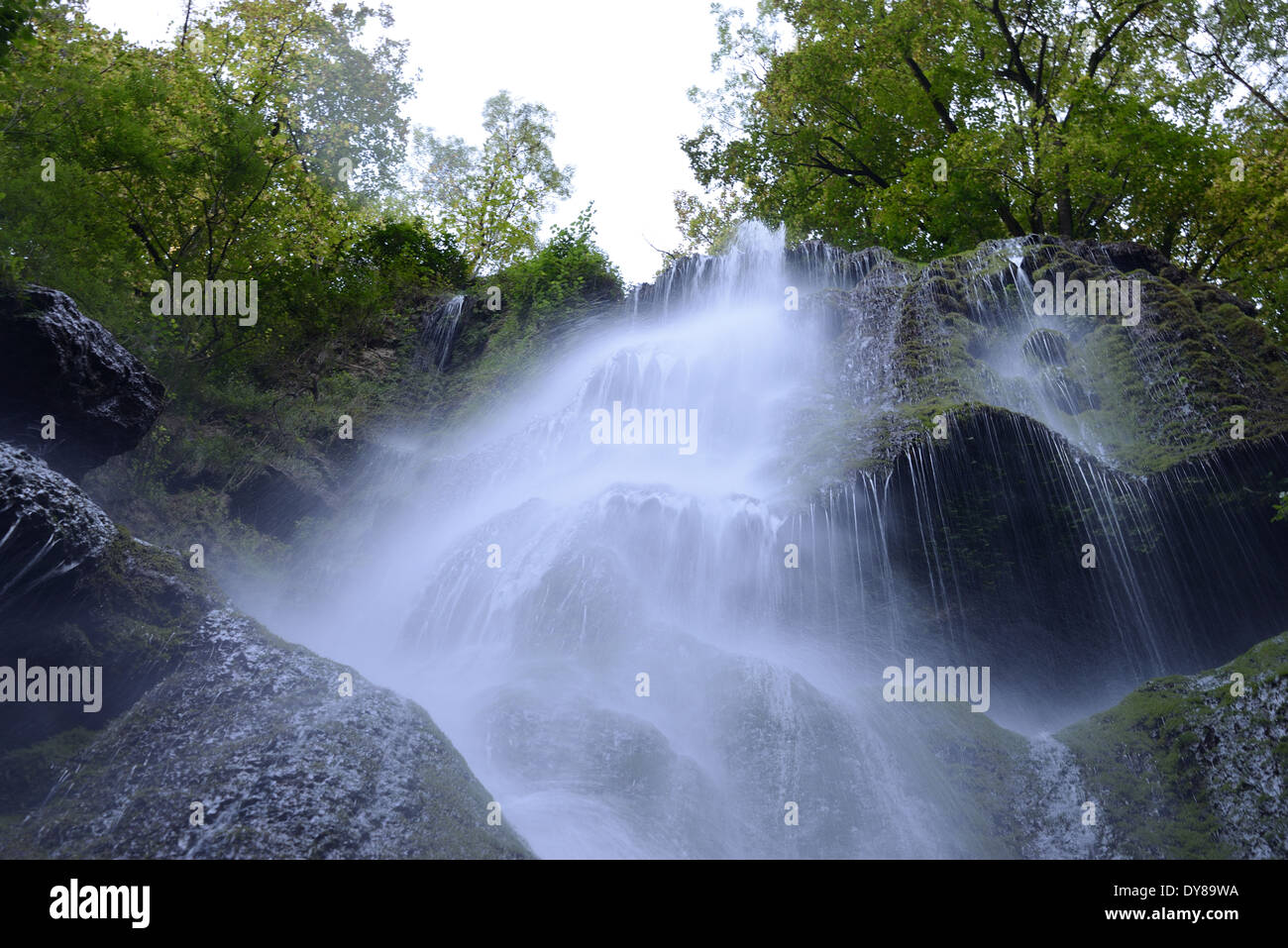 Cascade (waterfall) du cirque d'Autoire Stock Photo - Alamy