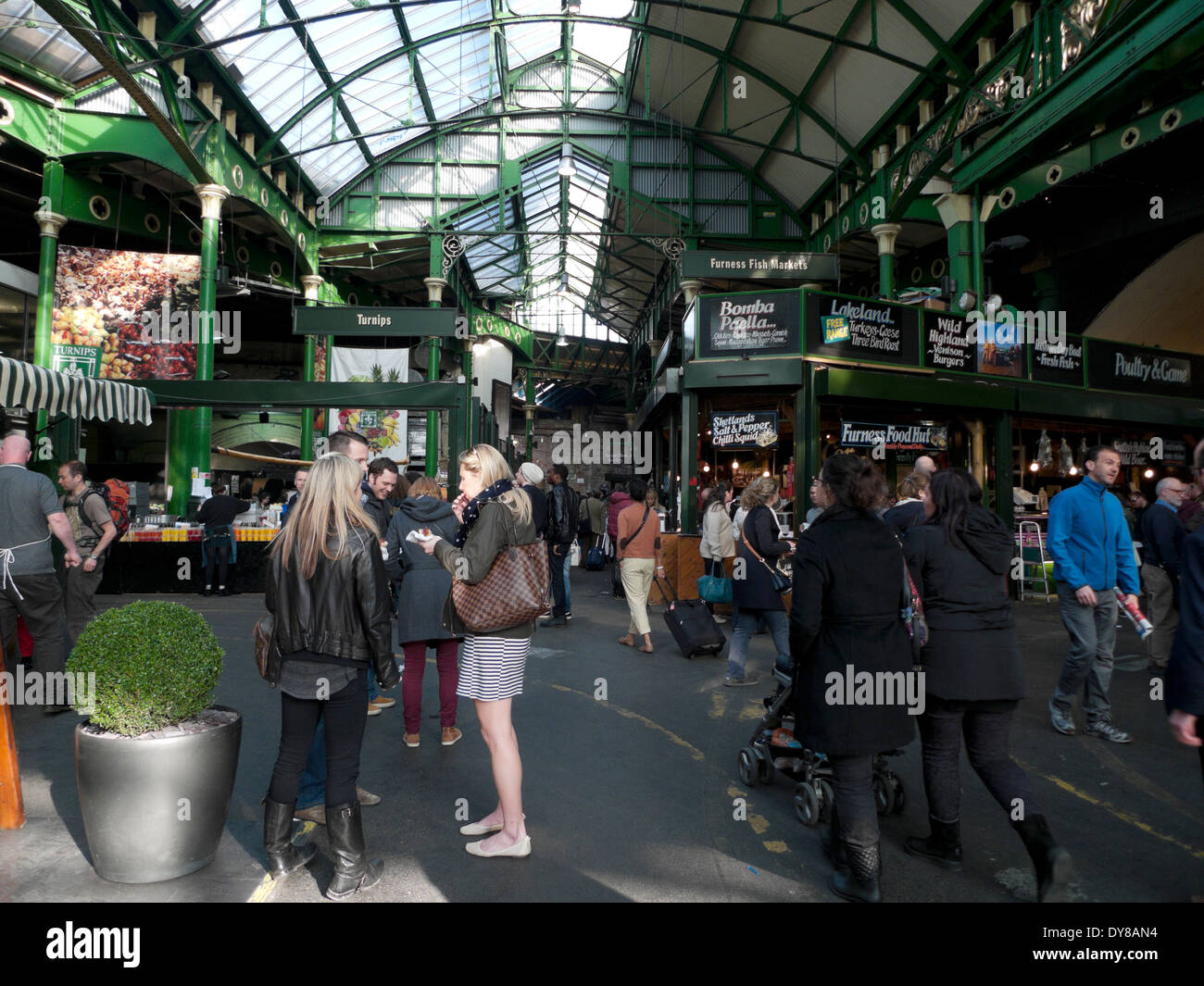 Roof borough market in london hi-res stock photography and images - Alamy