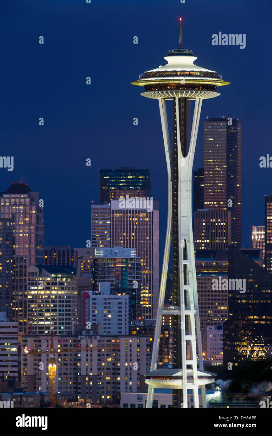 Seattle washington skyline hi-res stock photography and images - Alamy