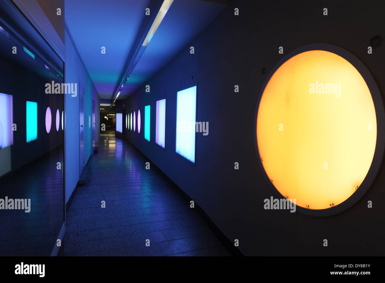 Forms Shapes color Lights illumination Underpass Architecture Art Skill ...