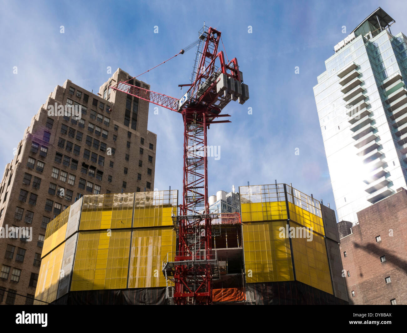 High-rise Construction in New York City, USA Stock Photo - Alamy