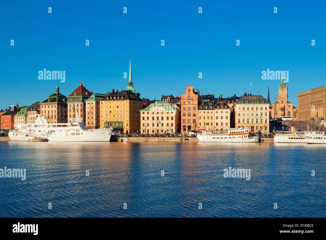 architecture Baltic blue boat building buildings capital cities city ...