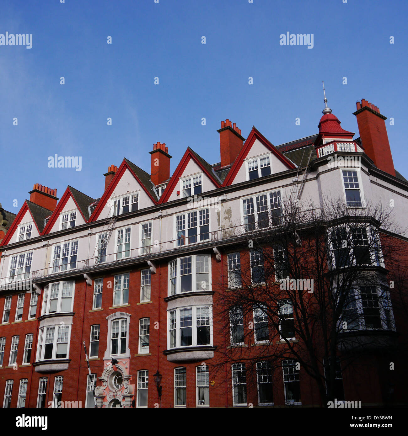 Rear view of Cathedral Buildings, Dean Street, Newcastle upon Tyne ...