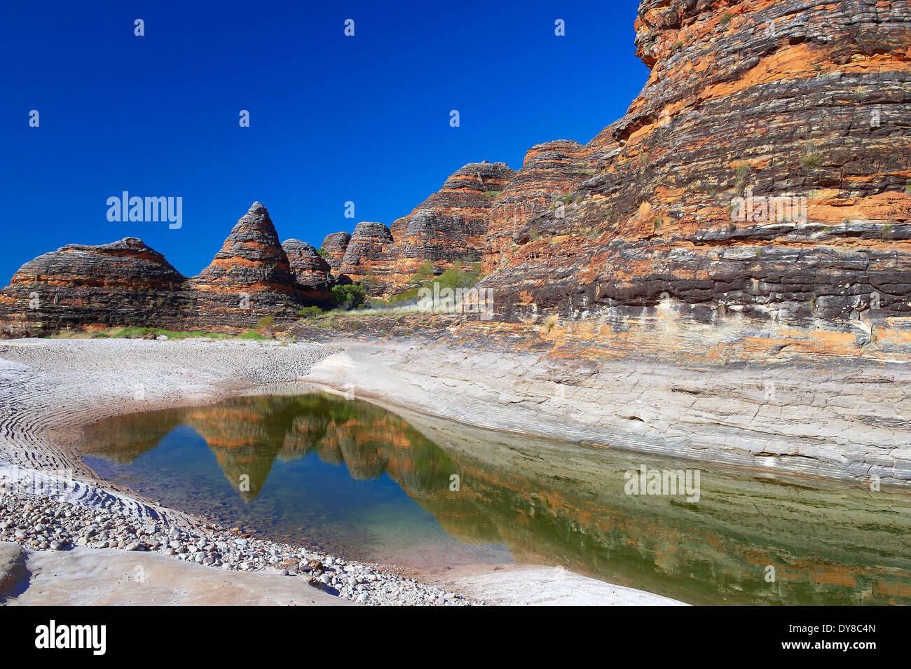 Australia, Bungle Bungle, cliff, rock, Purnululu, national park ...