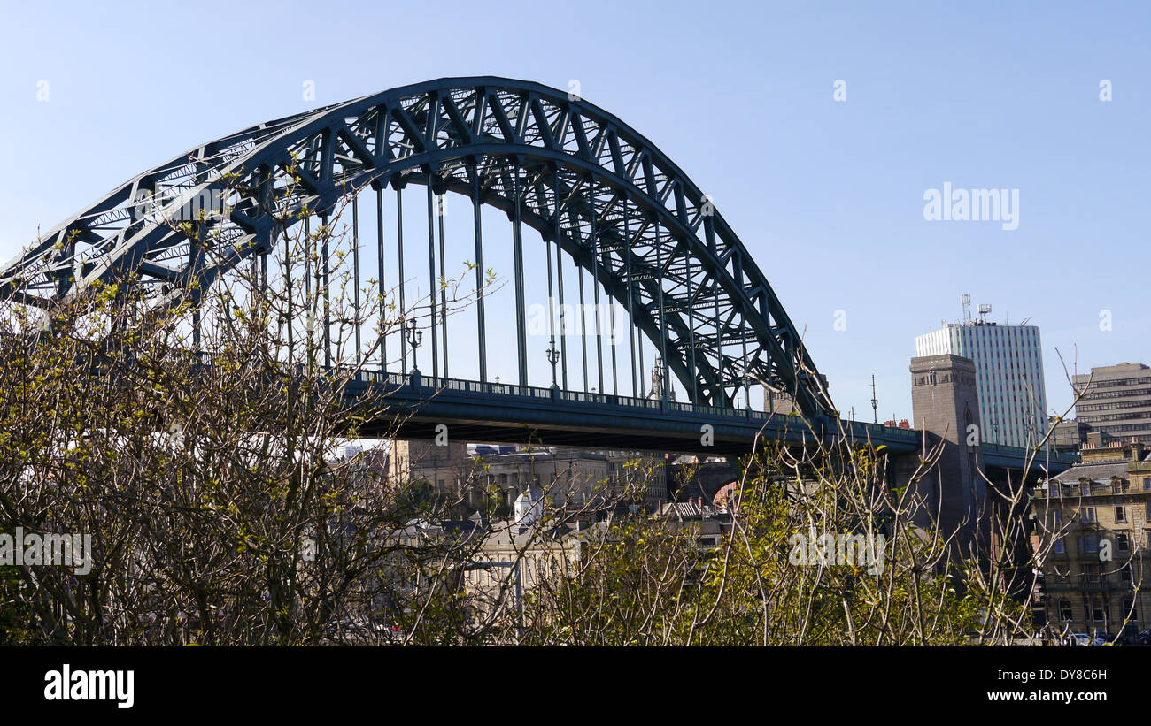 Tyne Bridge - one of the many bridges spanning the River Tyne ...