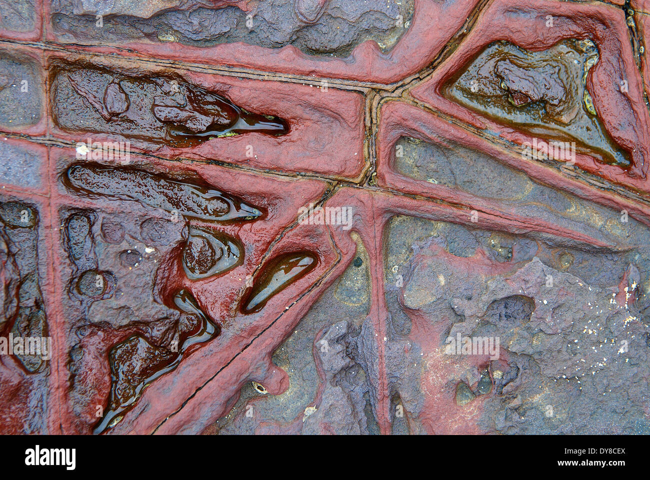 Sea rock structure hi-res stock photography and images - Alamy