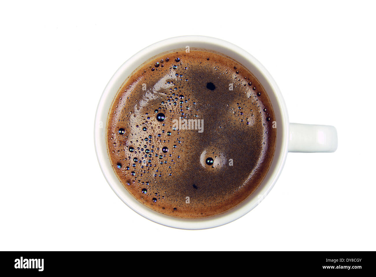 Coffee cream foam top hi-res stock photography and images - Alamy