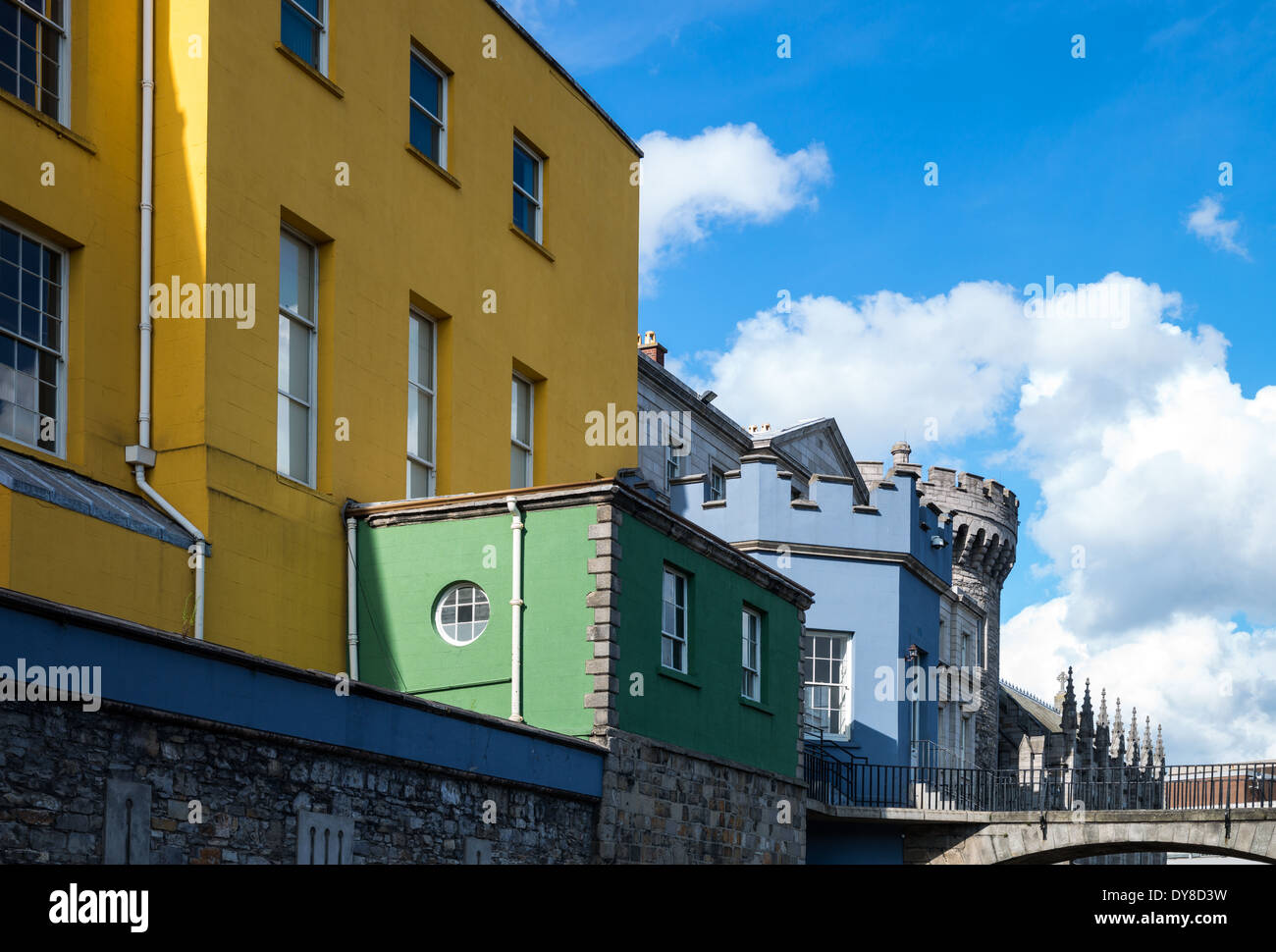 Ireland, Dublin, the upper towers of Dublin Castle Stock Photo - Alamy