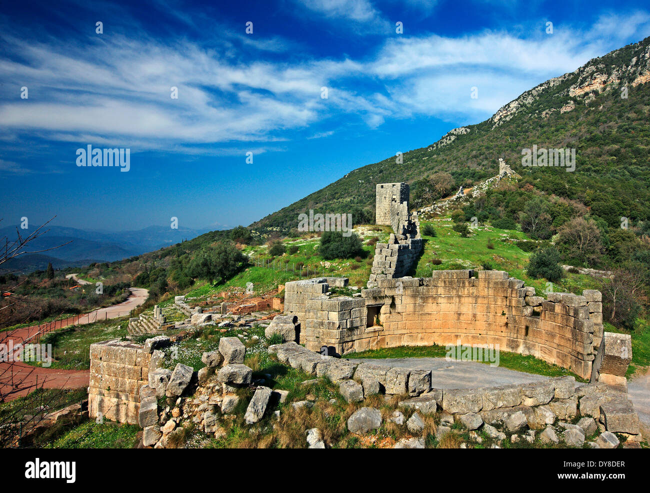 The Arcadian Gate of Ancient Messene, Messenia, Peloponnese, Greece ...
