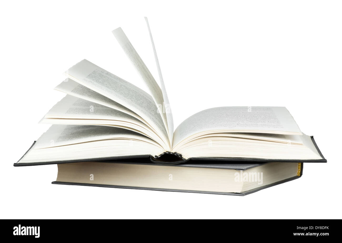 Books on white background Stock Photo - Alamy