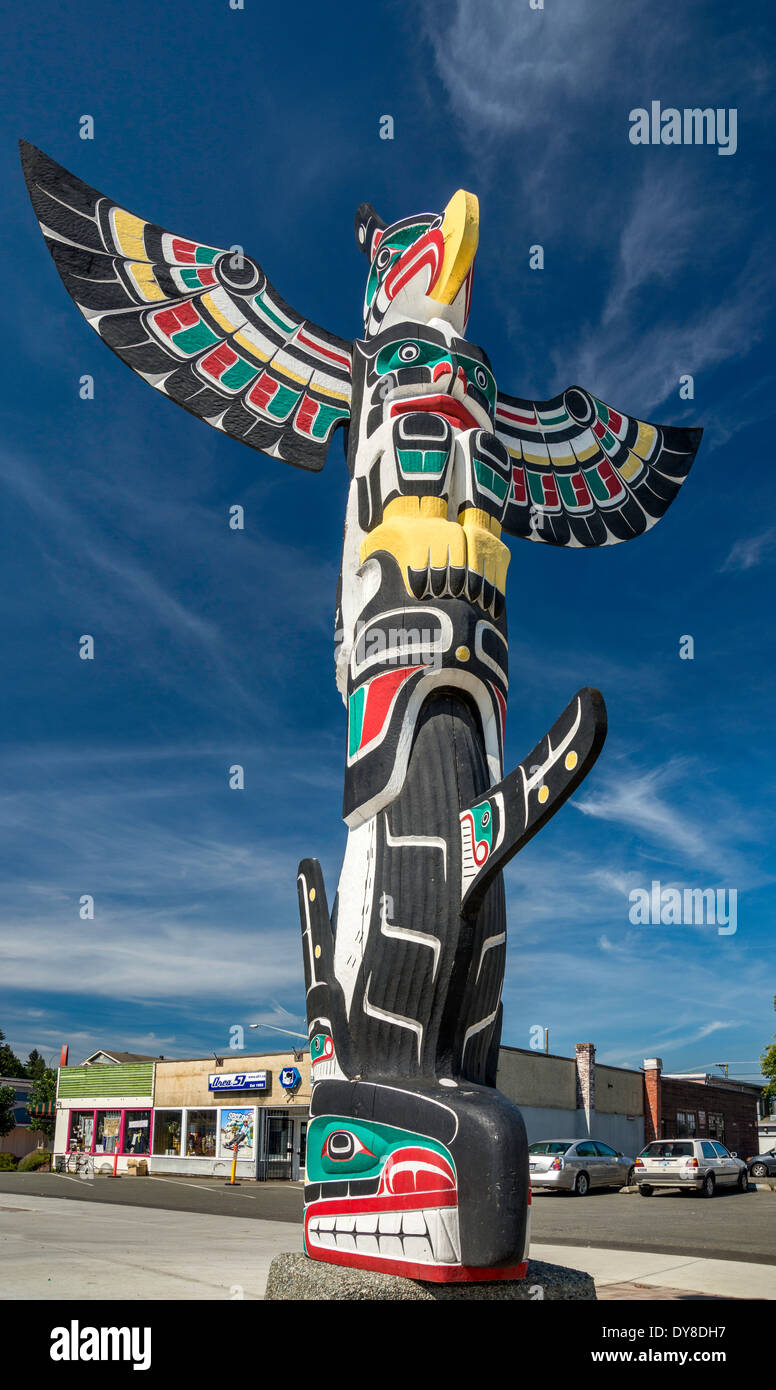 Totem pole column hi-res stock photography and images - Alamy