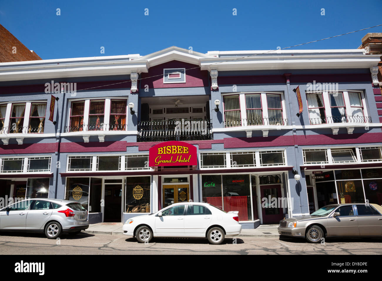 Downtown building bisbee bisbee arizona hi-res stock photography and ...