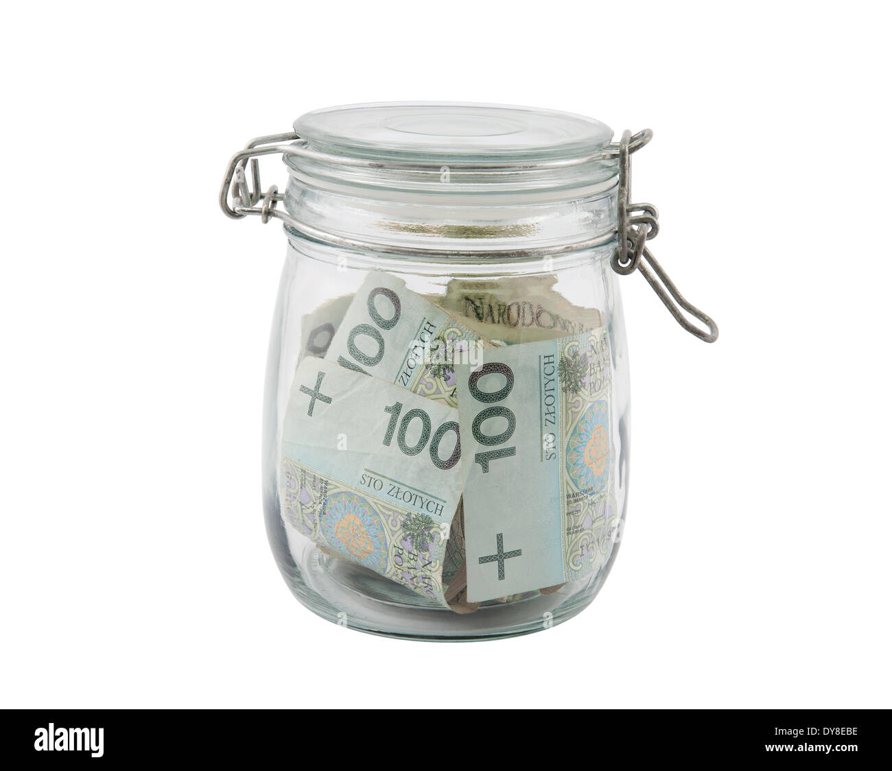 Cash in money jar hi-res stock photography and images - Alamy