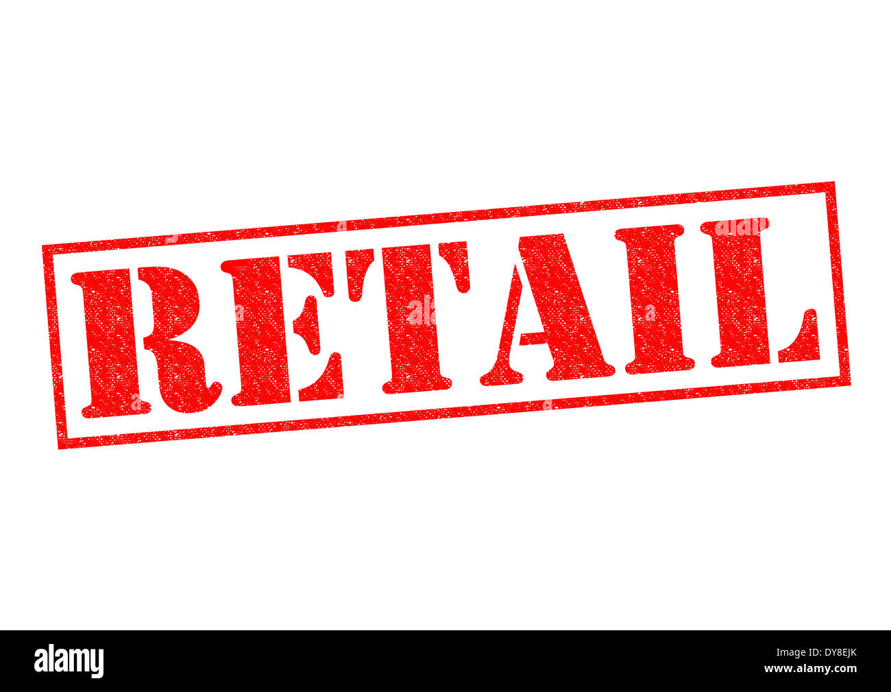 RETAIL red Rubber Stamp over a white background Stock Photo - Alamy
