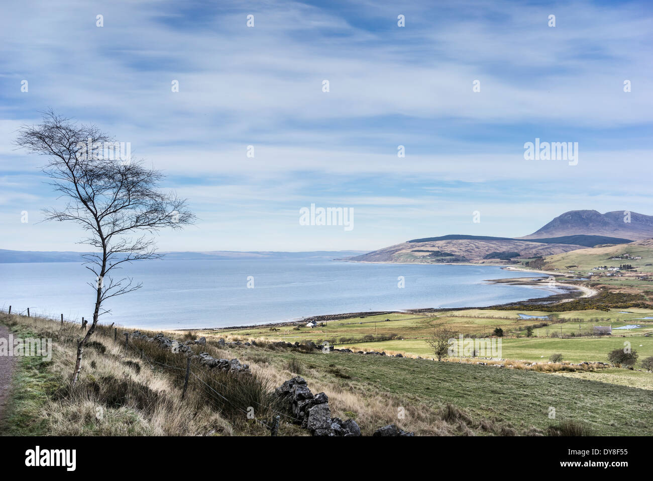 Machrie coastline on the Isle of Arran in Scotland Stock Photo - Alamy