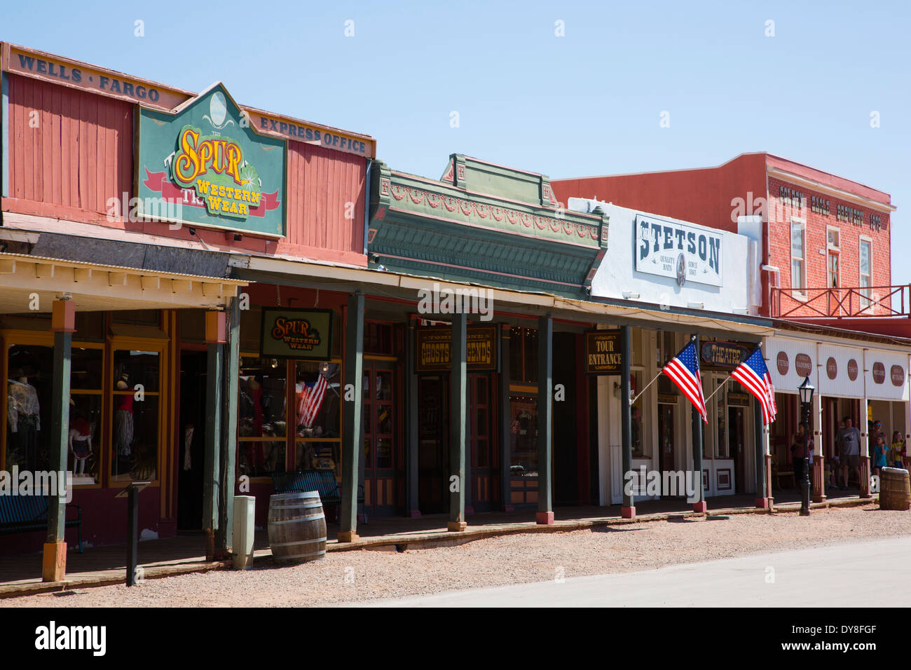 USA, Arizona, Tombstone, Main street historic area Stock Photo - Alamy