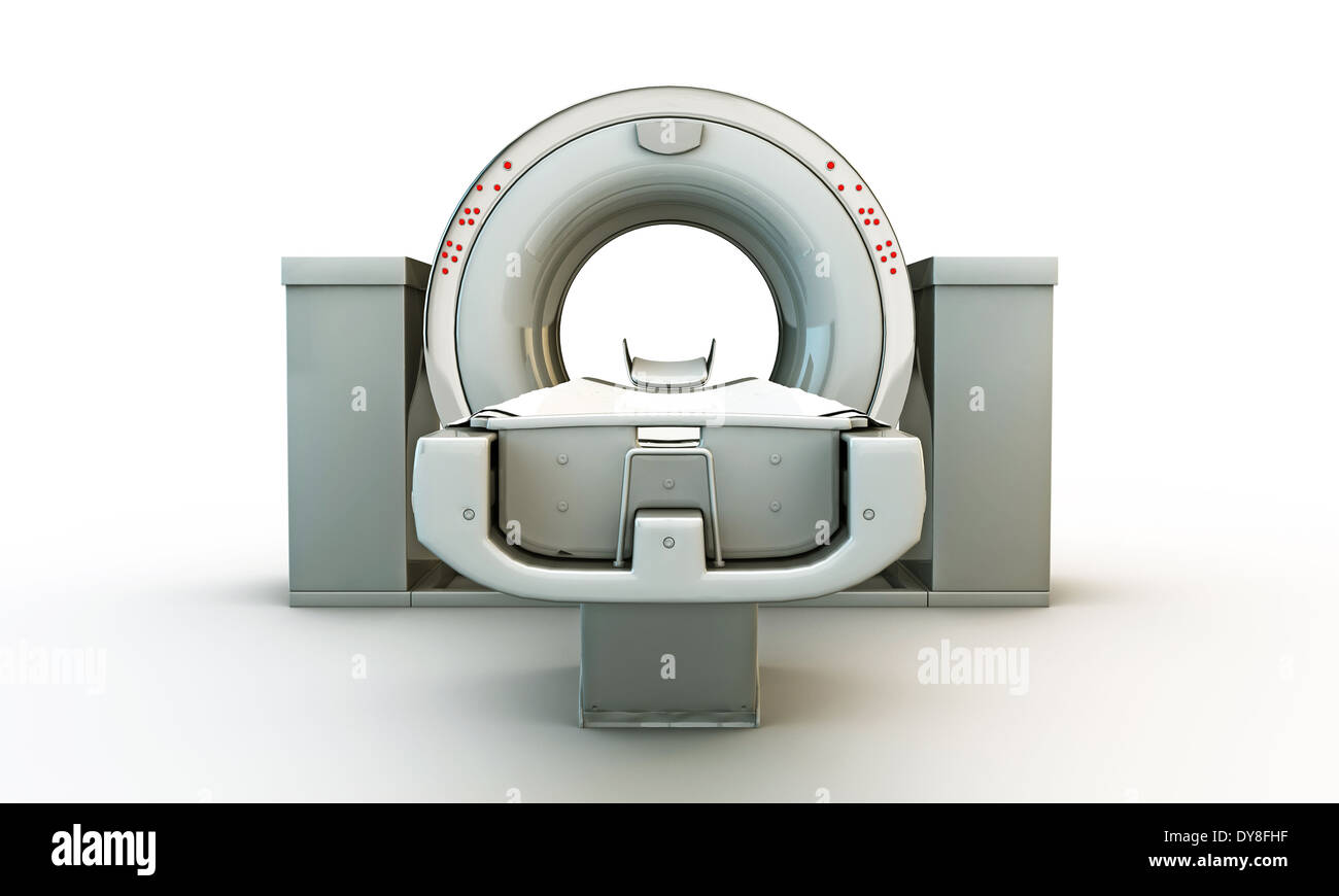 illustration of the tomography machine Stock Photo - Alamy