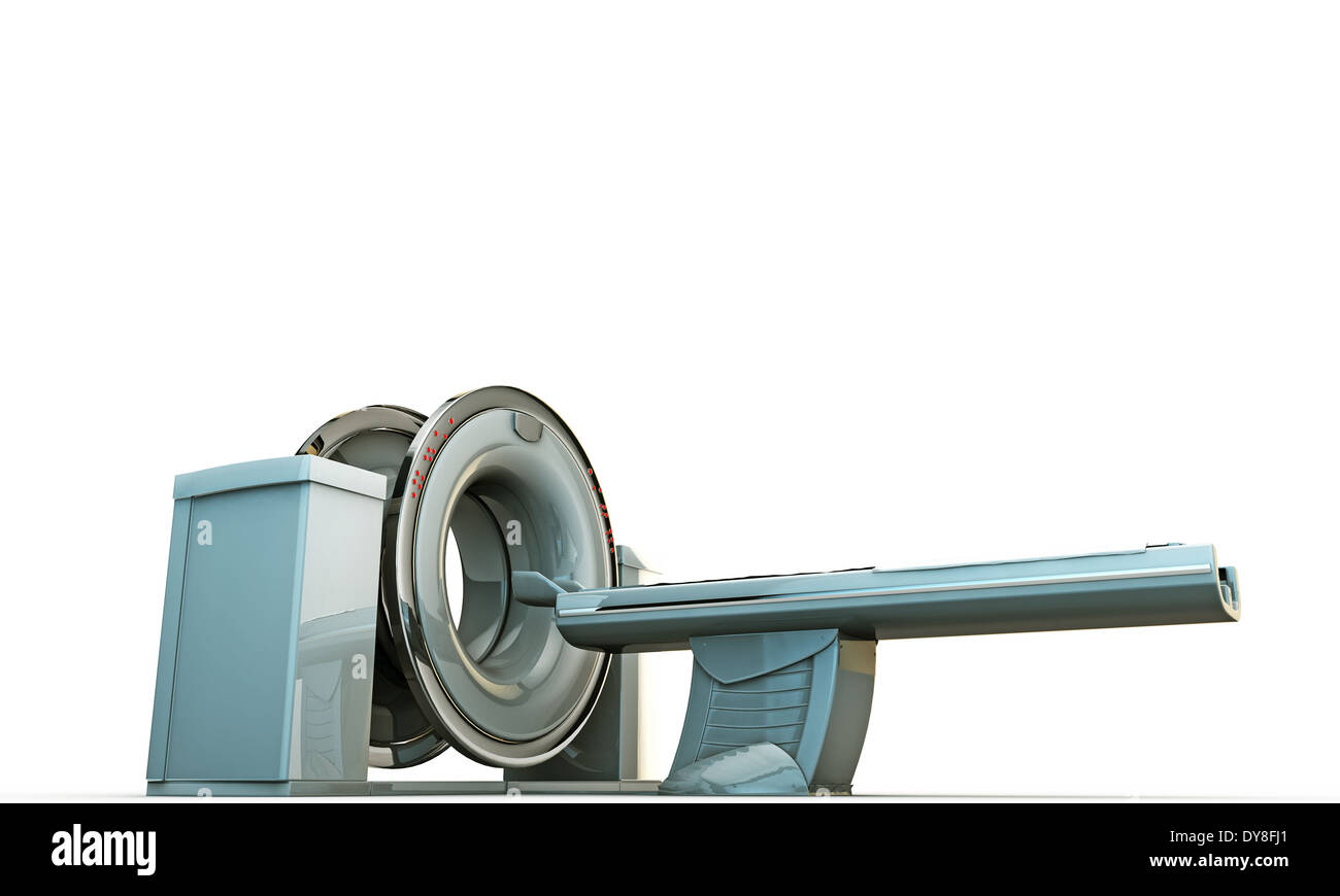 illustration of the tomography machine Stock Photo - Alamy