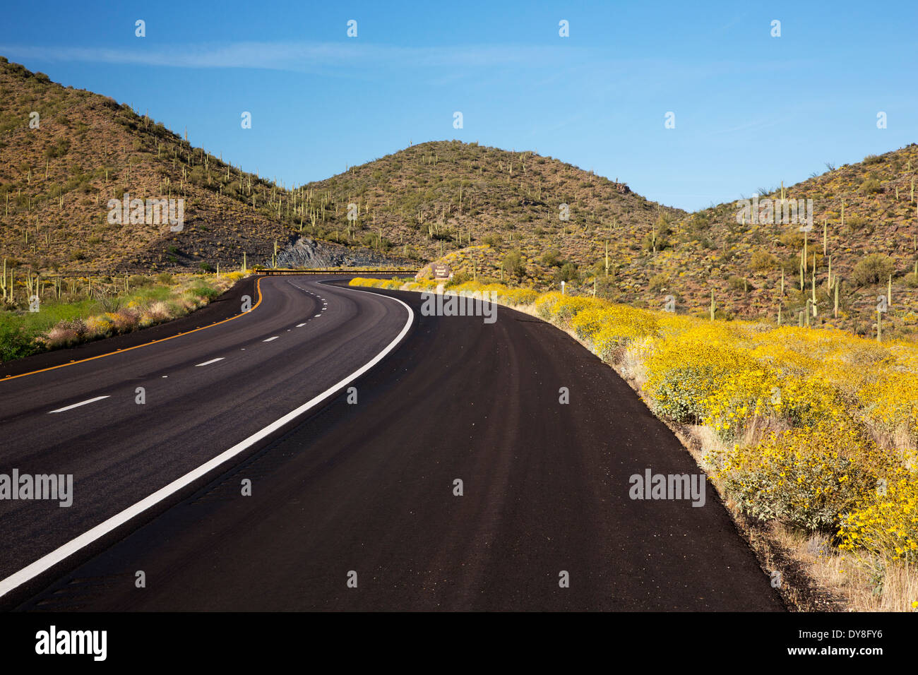 Highway 60 arizona hi-res stock photography and images - Alamy