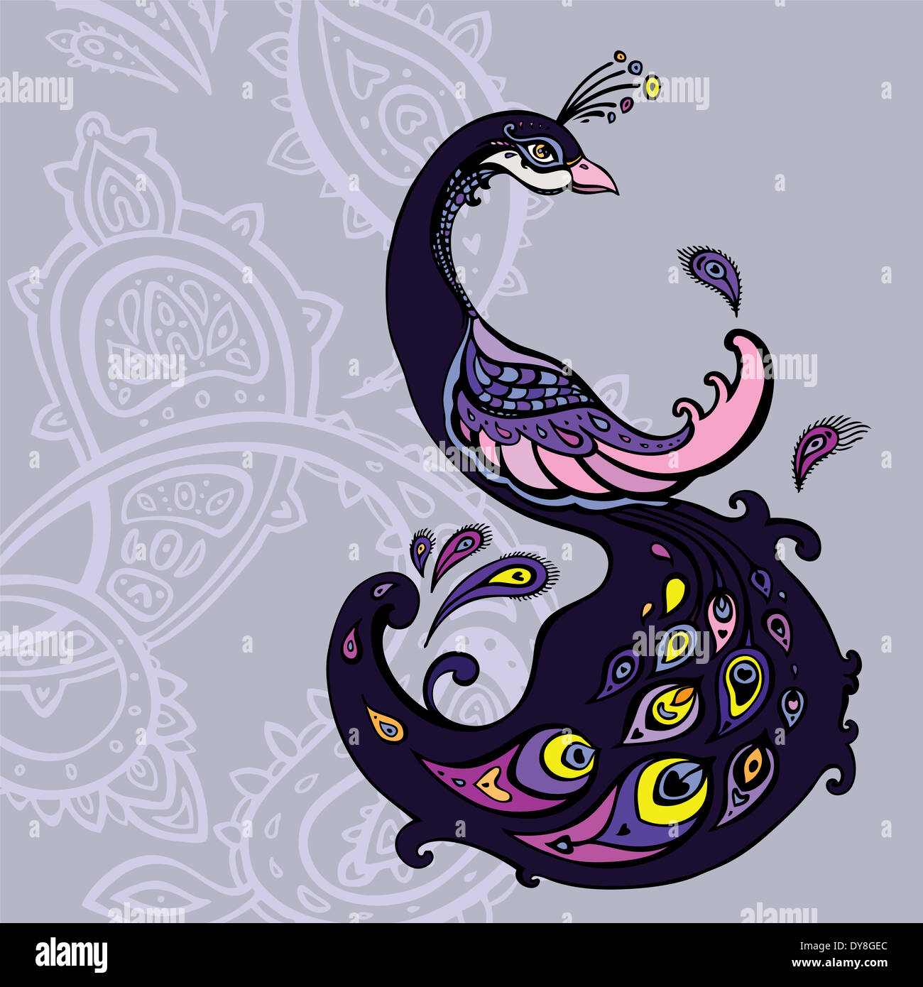 Decorative Cartoon illustration Stock Photo - Alamy