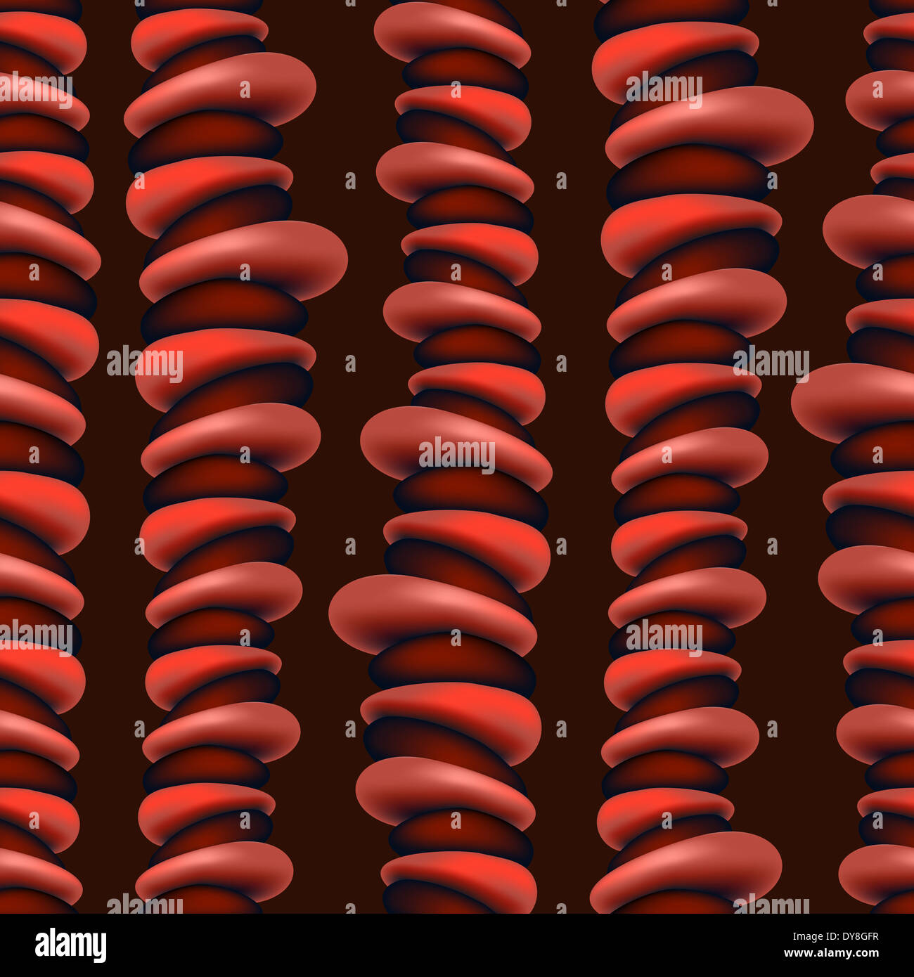 Seamless background, colorful red smooth stones Stock Photo - Alamy