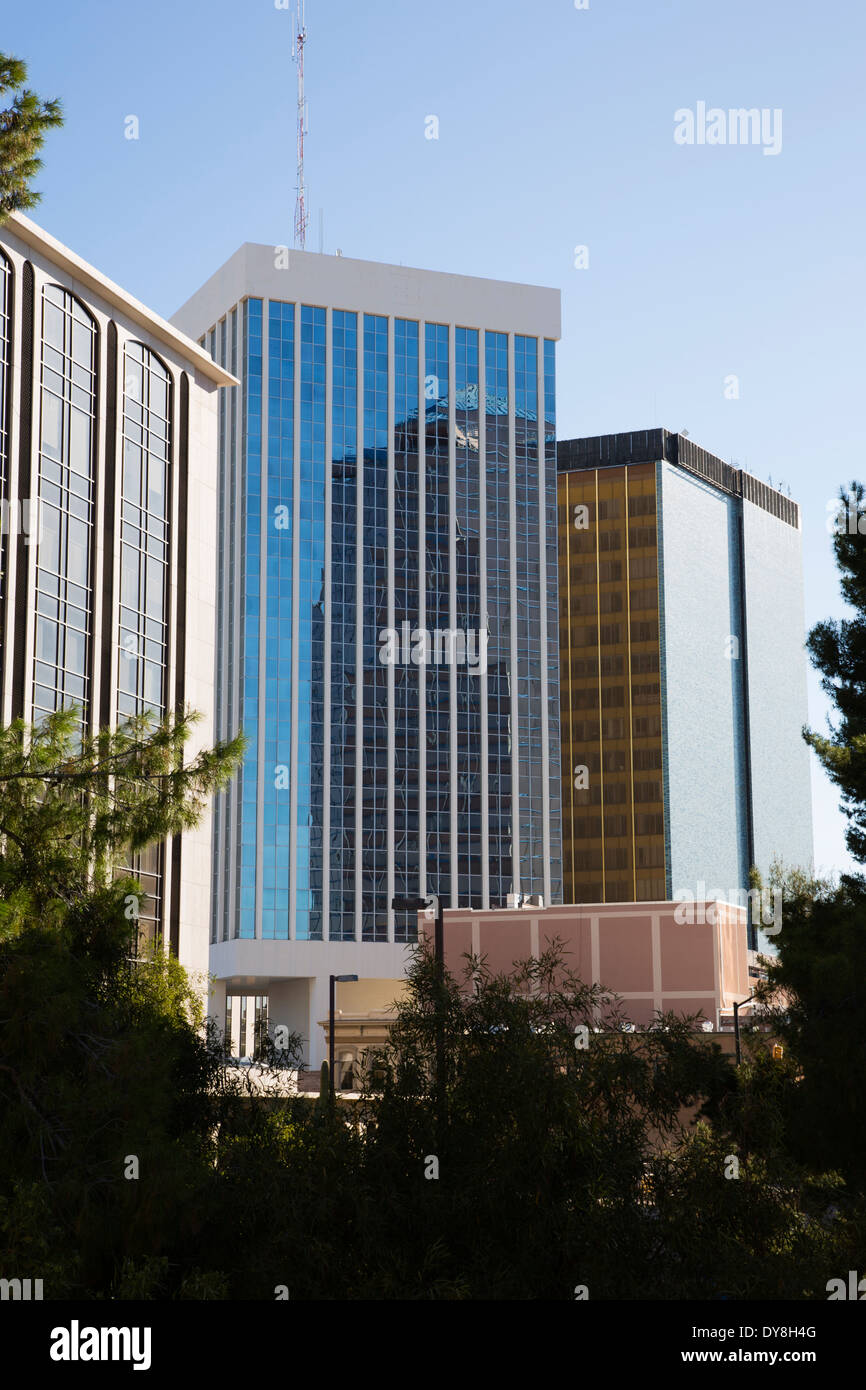 USA, Arizona, Tucson, Downtown high rise buildings Stock Photo - Alamy