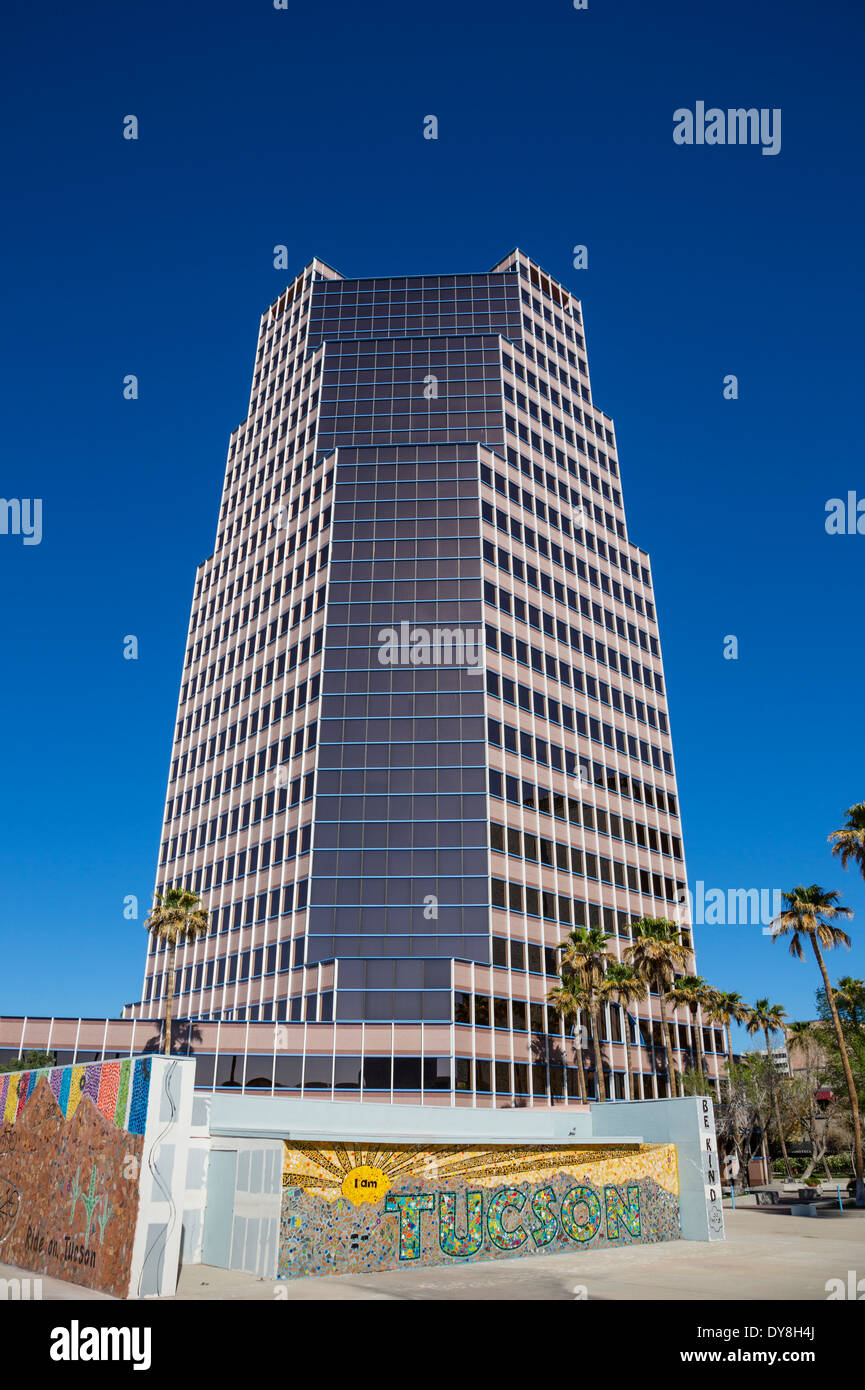 USA, Arizona, Tucson, Downtown high rise buildings Stock Photo - Alamy