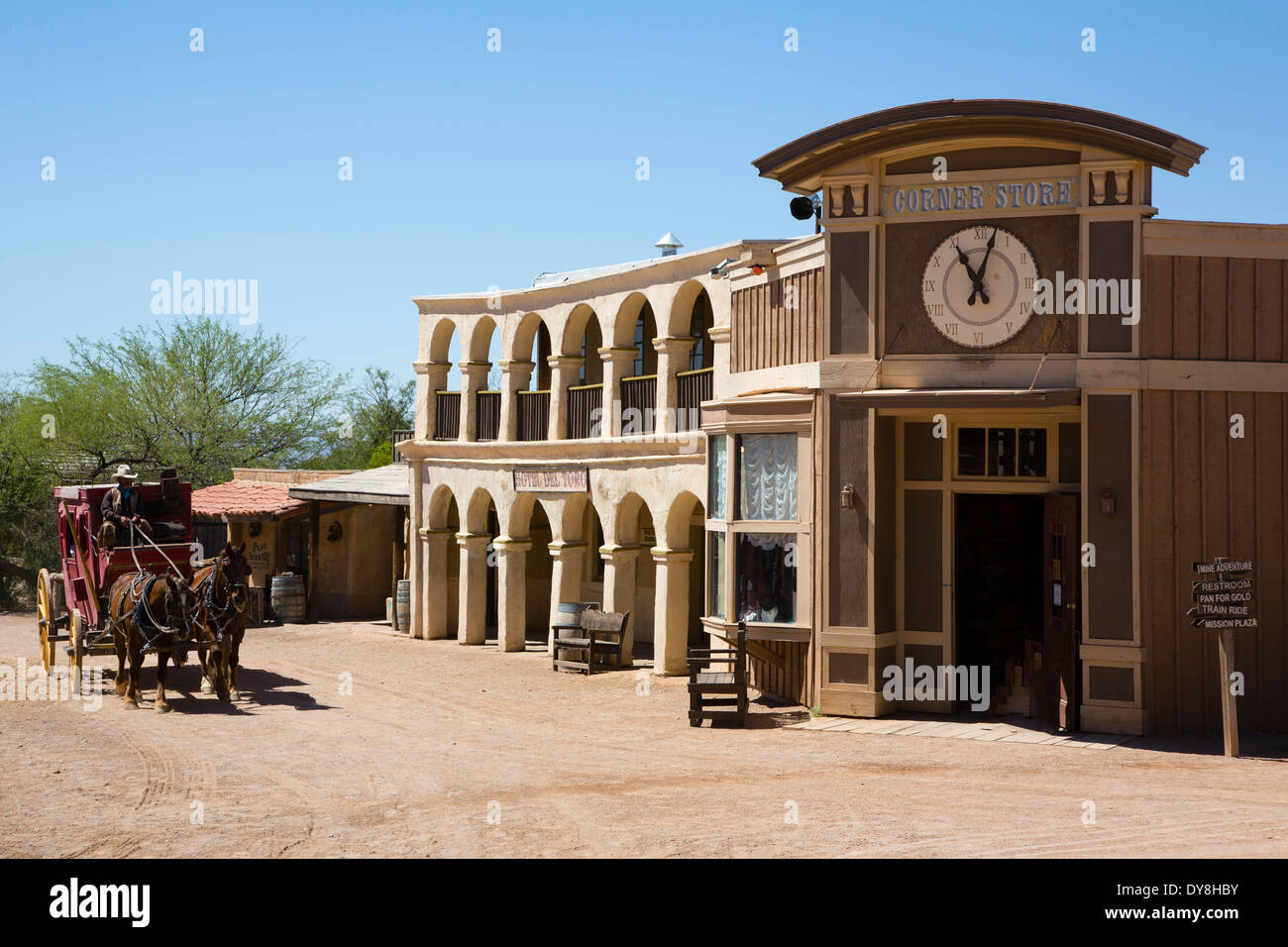 Old tucson hi-res stock photography and images - Alamy