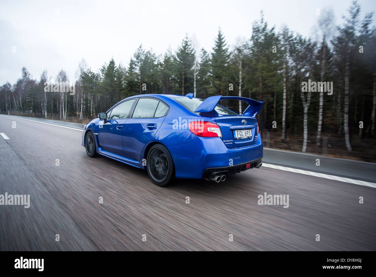 2014 Subaru WRX XTI at the launch in Sweden a complete set of images ...