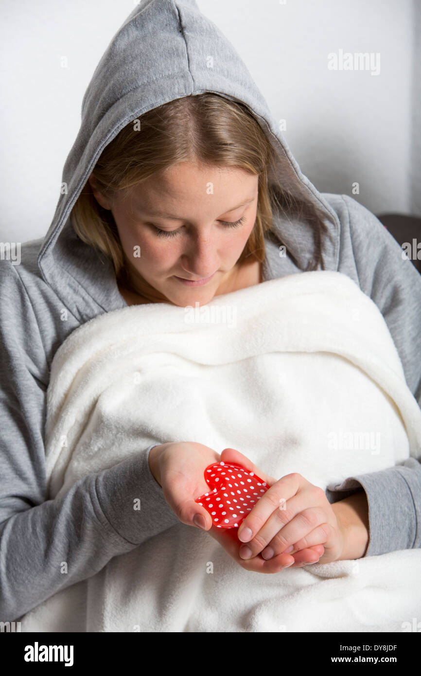 Sick at home with a cold hi-res stock photography and images - Alamy